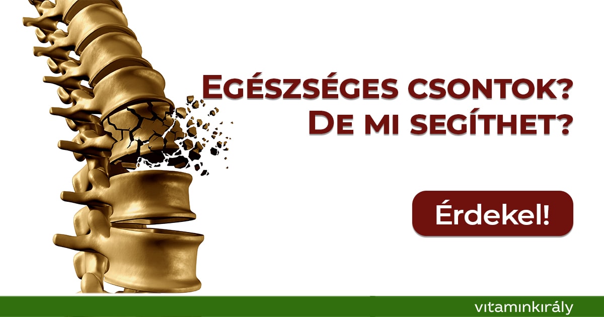 Egészséges csontok? Megmutatjuk, mi az, ami segíthet!